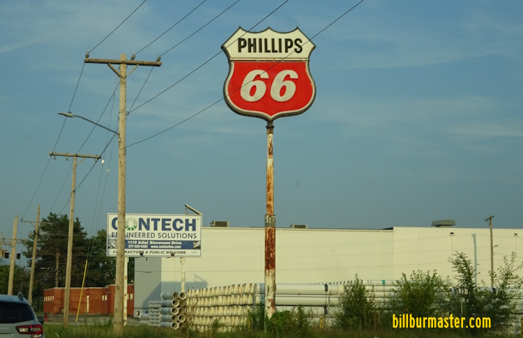 Phillips 66 Sign Pole