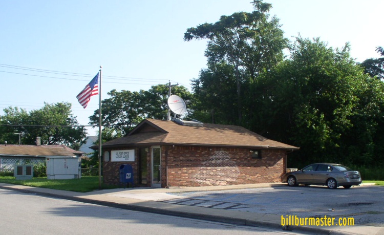 Looking at the Lovejoy Post Office. (June, 2010)