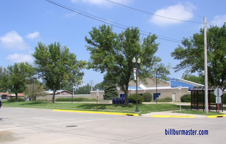Looking at the Milan Post Office. (August, 2010)