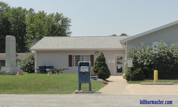 Looking at the Vergennes Post Office. (August, 2018)
