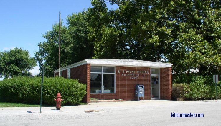 Looking at the Wilsonville Post Office. (July, 2009)