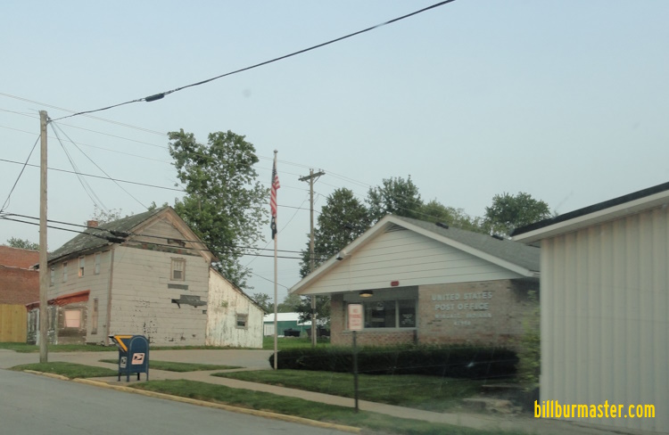 Looking at the Wingate Post Office. (July, 2024)