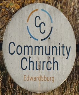 A sign on SB MI 62 in Edwardsburg, MI. (November, 2024)