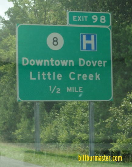 Delaware State Route 8, Kent County