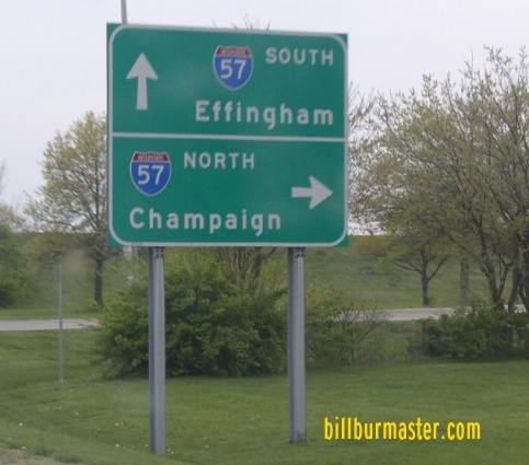 Interstate 57, Coles/Douglas County Line to Kankakee/Will County Line