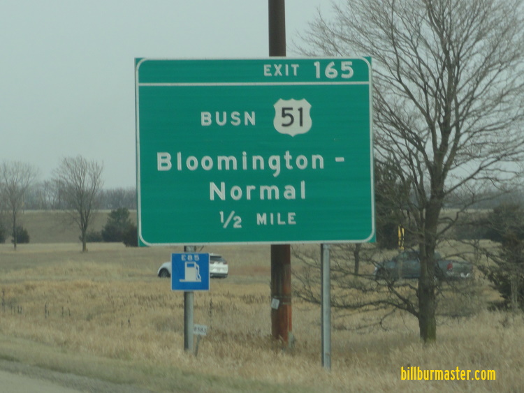 Business U.S. Federal Route 51; Bloomington-Normal, Illinois