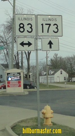 Illinois State Route 173, Lake County