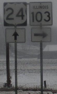 Illinois State Route 103, Schuyler County