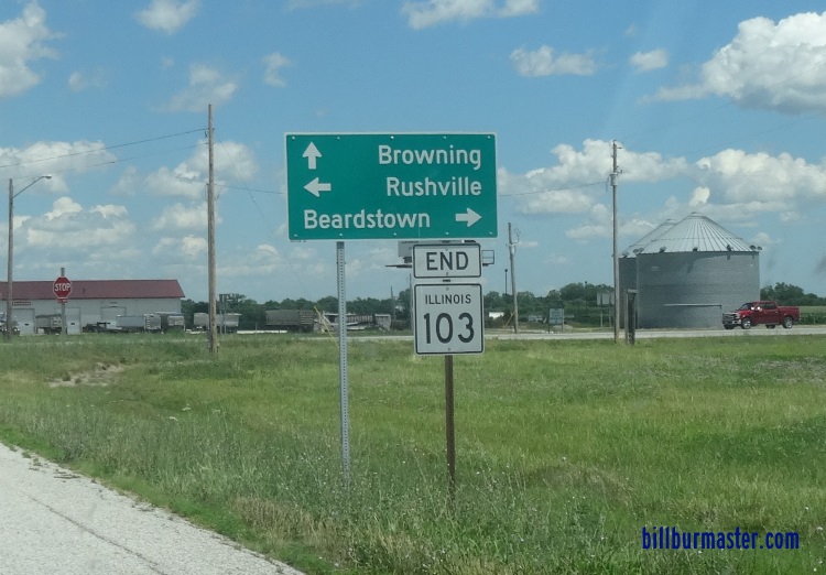Illinois State Route 103, Schuyler County