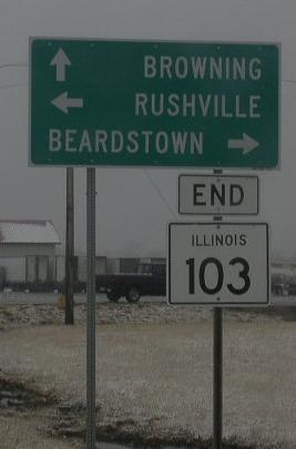 Illinois State Route 103, Schuyler County