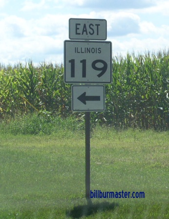 Illinois State Route 119, Vermilion County