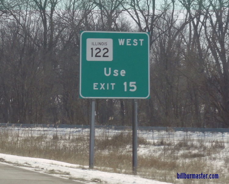 Illinois State Route 122, Tazewell County