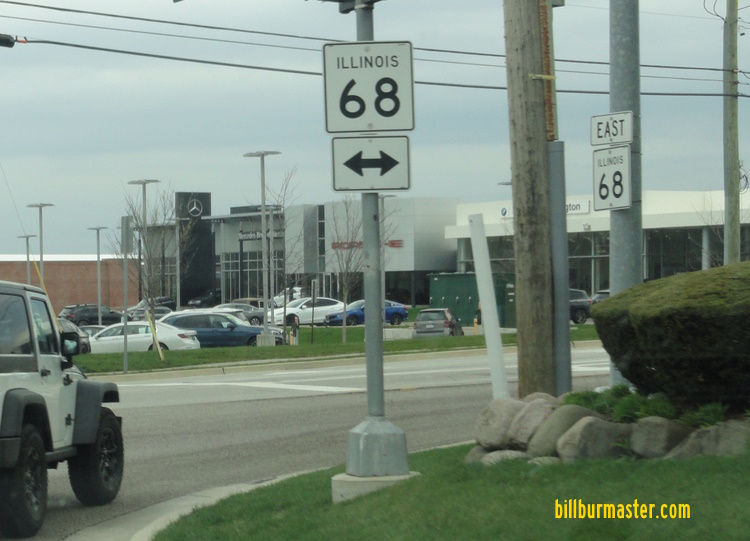 Illinois State Route 68, Cook County