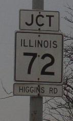Illinois State Route 72, Cook County