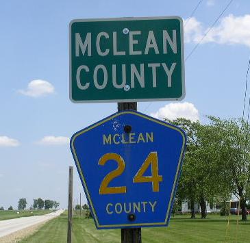 Mc Lean County Highway 24