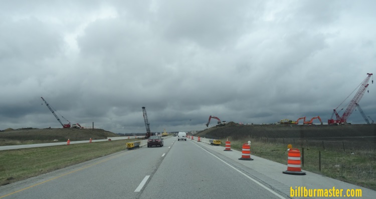NB I-57 at 6000N Road. (April, 2017)