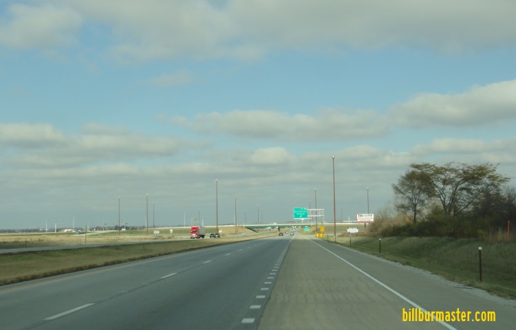 NB I-57 at 6000N Road. (November, 2018)