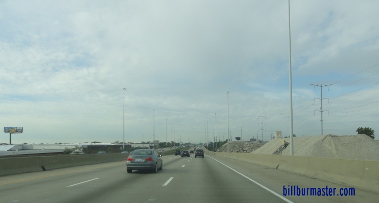 SB I-55 near Kedzie in Chicago.