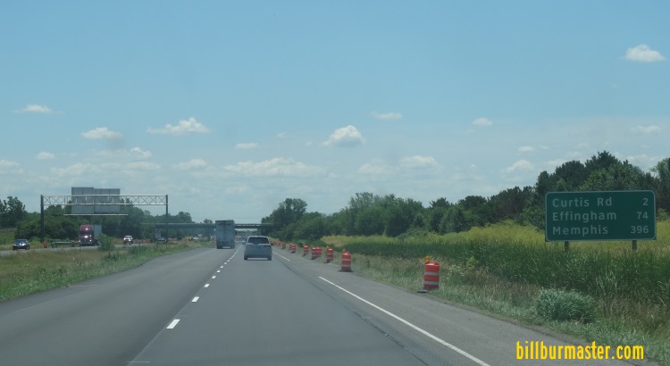 Interstate 57, Coles/Douglas County Line to Kankakee/Will County Line