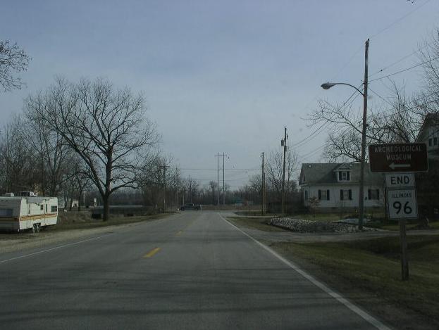 Illinois State Route 96, Calhoun County