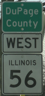 Illinois State Route 56, Du Page County