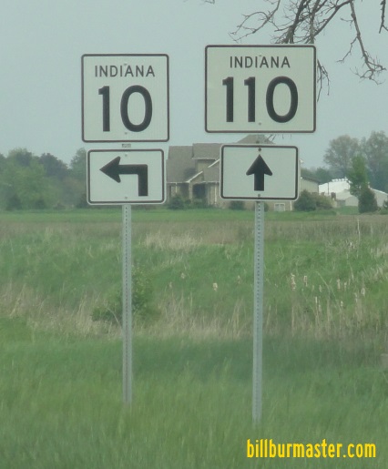 Indiana State Route 10, Jasper County