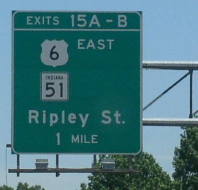 U.S. Federal Route 6; Lake County, Indiana