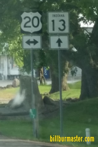 Indiana State Route 13, Elkhart County