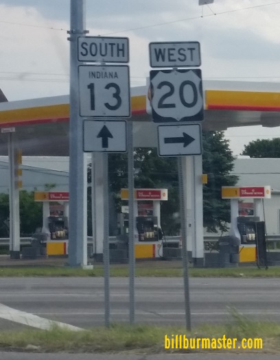 Indiana State Route 13, Elkhart County