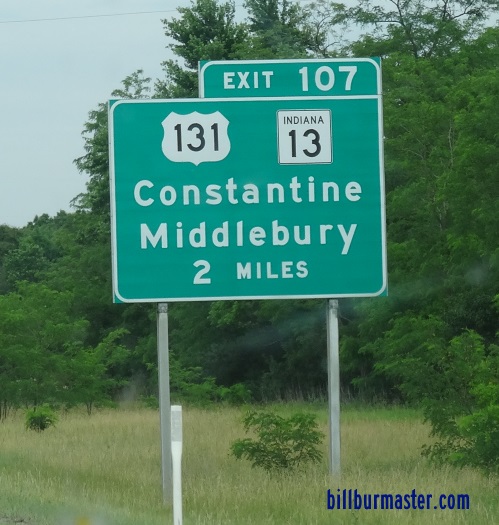 U.S. Federal Route 131; Elkhart County, Indiana