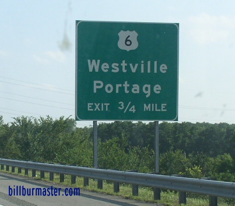 U.S. Federal Route 6; Porter County, Indiana
