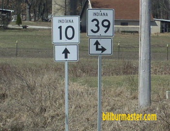 Indiana State Route 10, Starke County