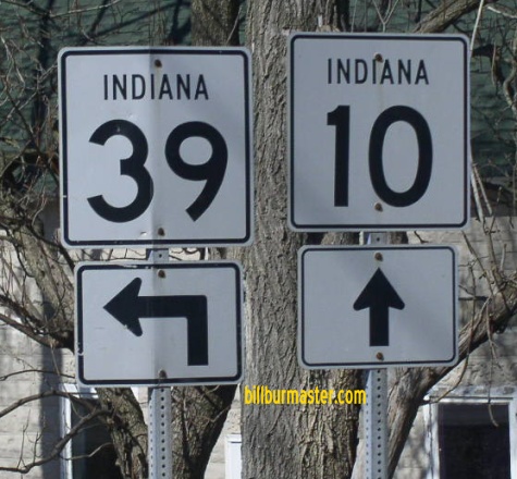 Indiana State Route 10, Starke County