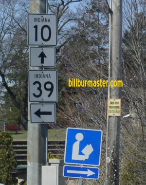Indiana State Route 10, Starke County