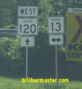 Indiana State Route 13, Elkhart County