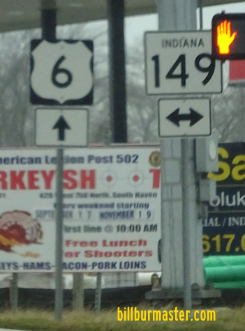 U.S. Federal Route 6; Porter County, Indiana