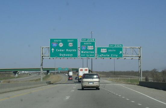 U.S. Federal Route 20; Black Hawk County, Iowa