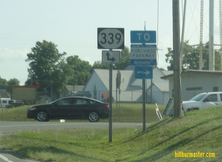 Kentucky State Route 339, Graves County