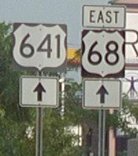 U.S. Federal Route 68, Kentucky