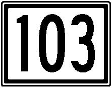 Maine State Route 103, York County