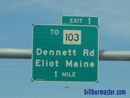 Maine State Route 103, York County