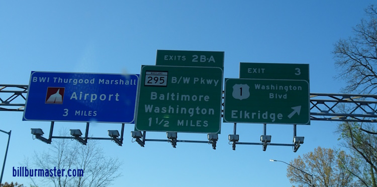 Maryland State Route 295, Anne Arundel County