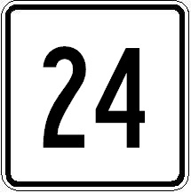 Massachusetts State Route 24, Norfolk County