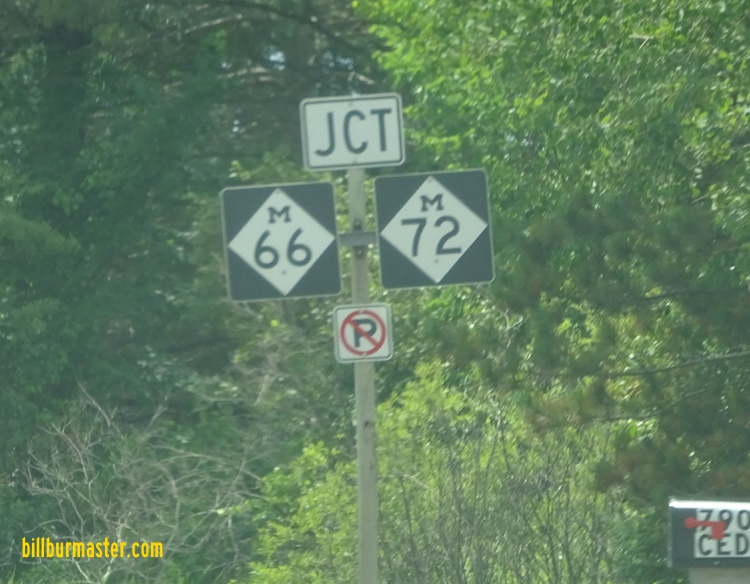 Michigan State Route 72, Kalkaska County