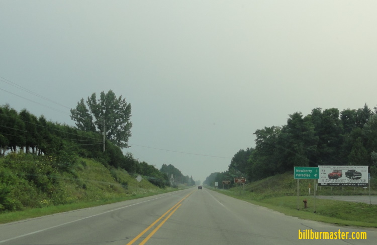 Michigan State Route 123, Luce County