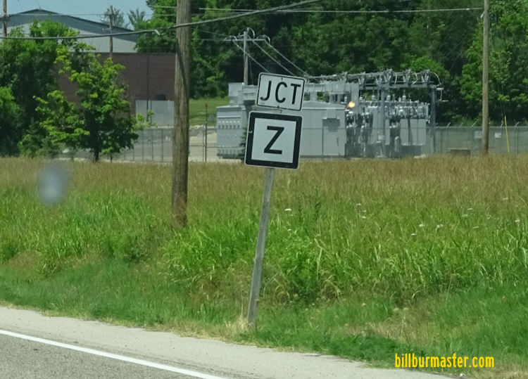 Missouri Secondary State Route Z, Jefferson County