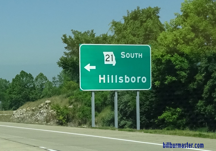 Missouri State Route 21, Jefferson County