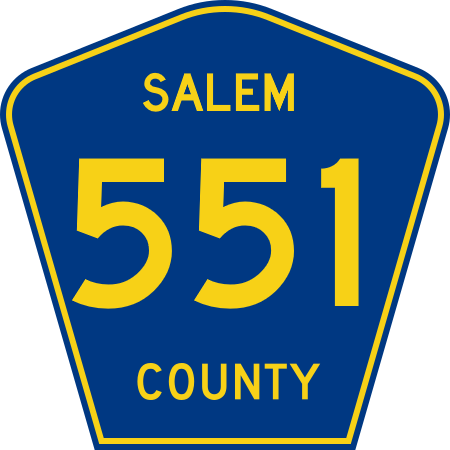 Salem County Highway 551