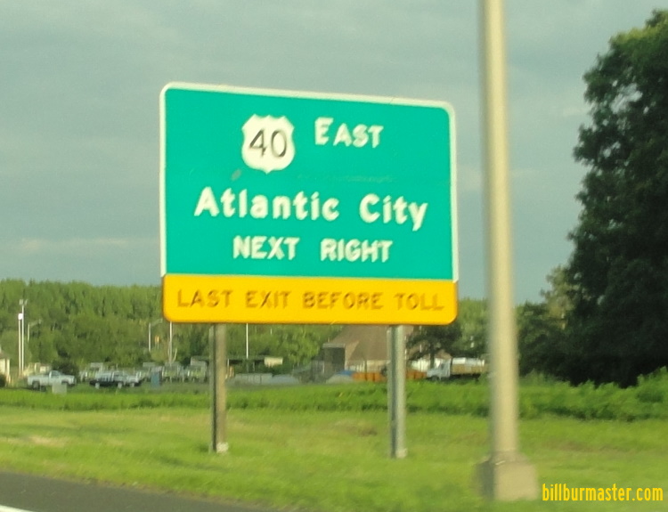 U.S. Federal Route 40, Salem County; New Jersey