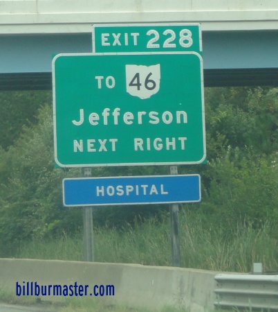 Ohio State Route 46, Ashtabula County